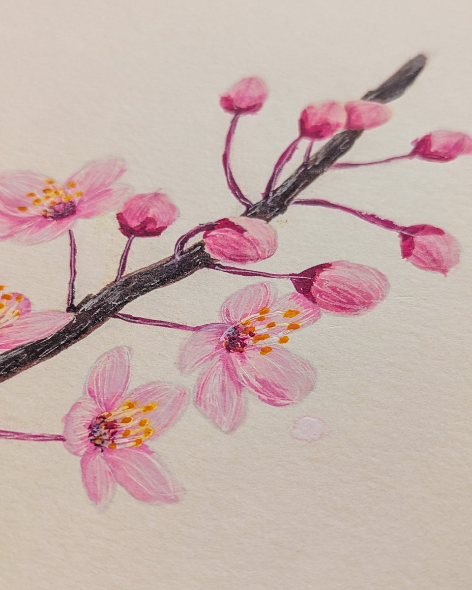 Chelsea the Cherry Blossom (AN ORIGINAL JKC PAINTING) – Jess Keeli Creative
