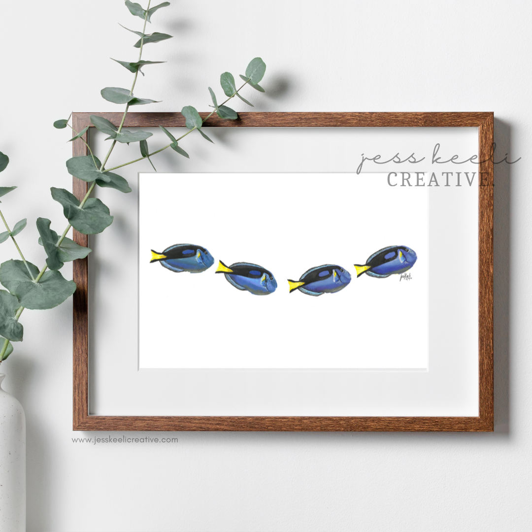 TULLY - Blue Tang – Jess Keeli Creative